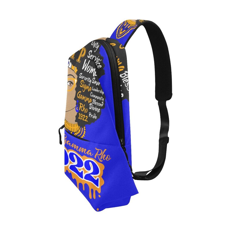 SIGMA GAMMA RHO Afro Drip Chest Bag - Etsy