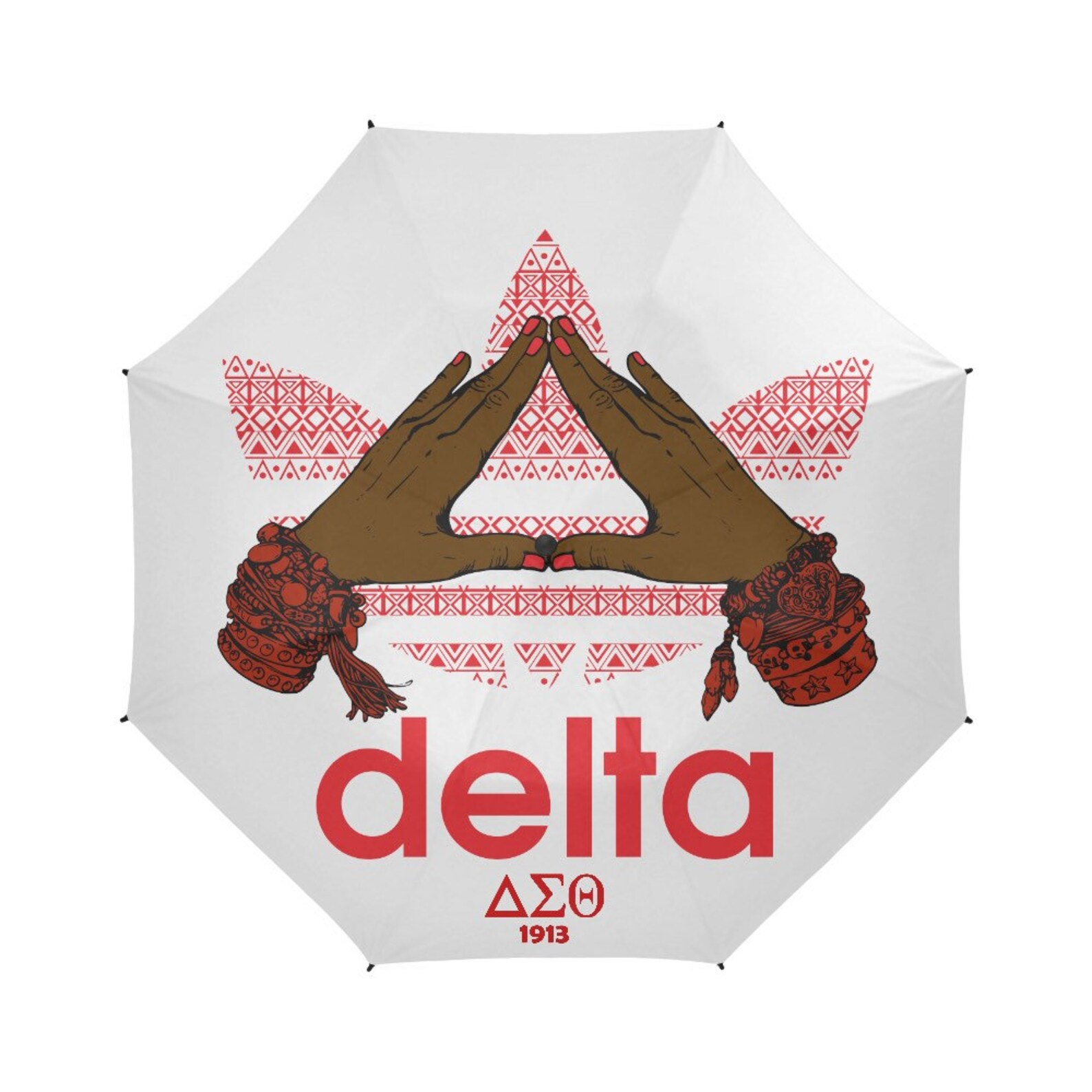 Delta Sigma Theta Hands Umbrella | Etsy