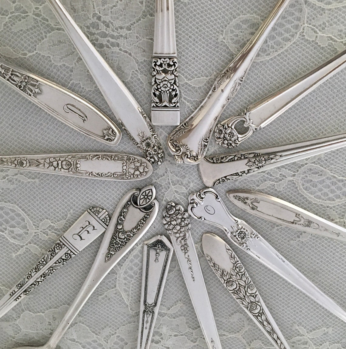 Mismatched Silverplate Gumbo/round Soup Spoons/vintage & | Etsy