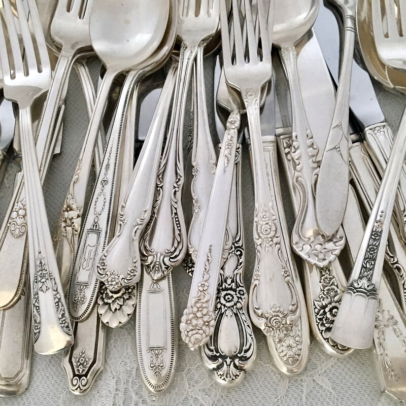 Sterling Silver Flatware - Etsy