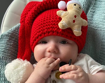 Baby Christmas Hat | Etsy