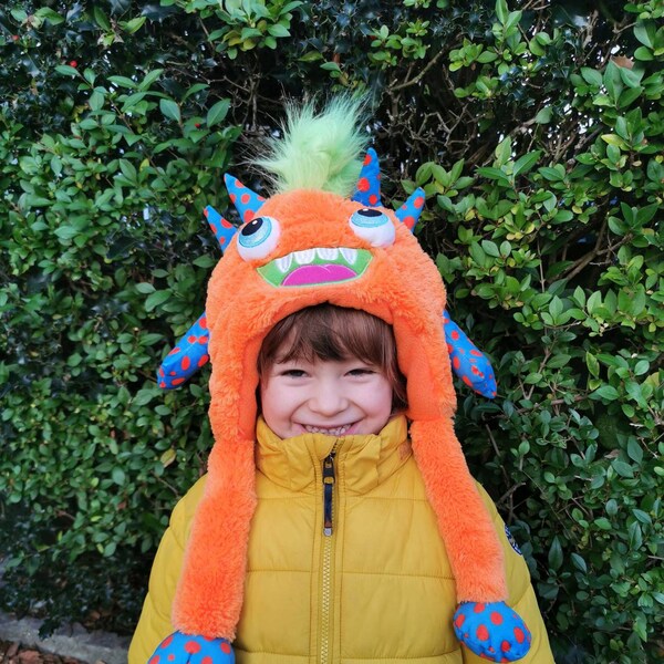 Green Monster Hat - Etsy