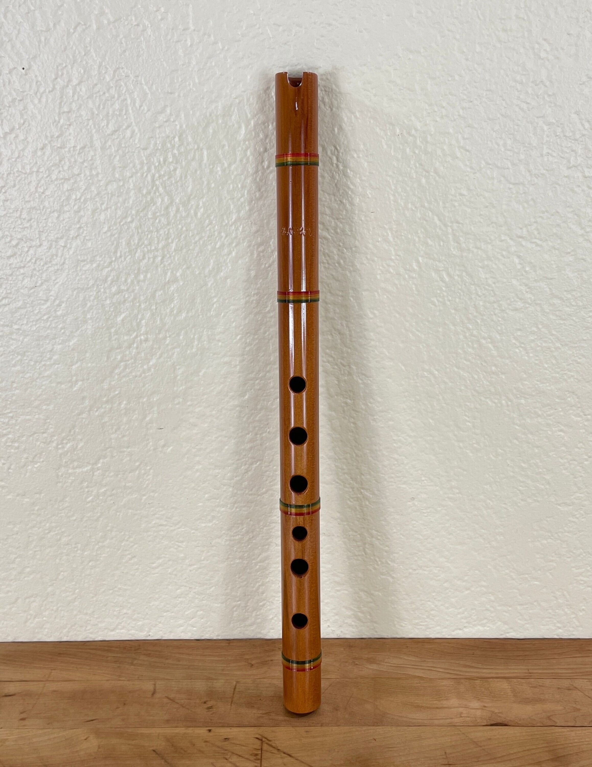 Traditional Andes Wood Quena 6 Finger Holes, 1 Thumb Hole, Open on Both ...