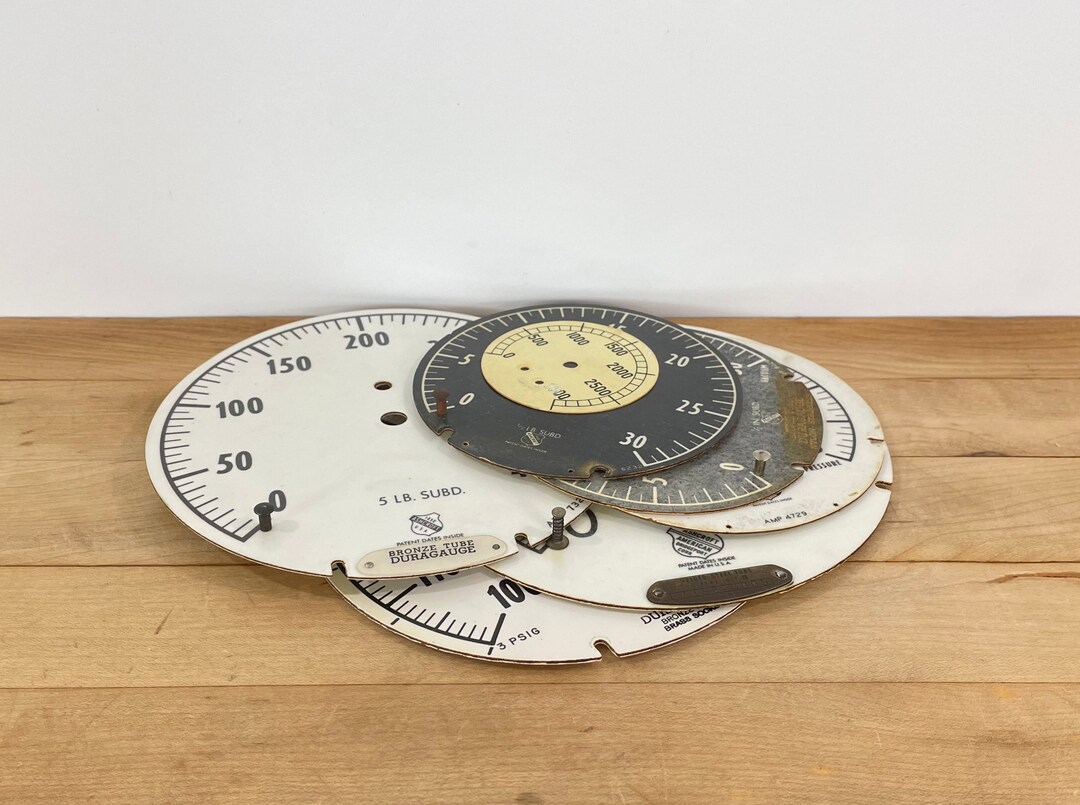 Gauge Face Plates Made of Composite Set of 7, All Included - Etsy