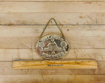 Brass Welcome Sign | Etsy
