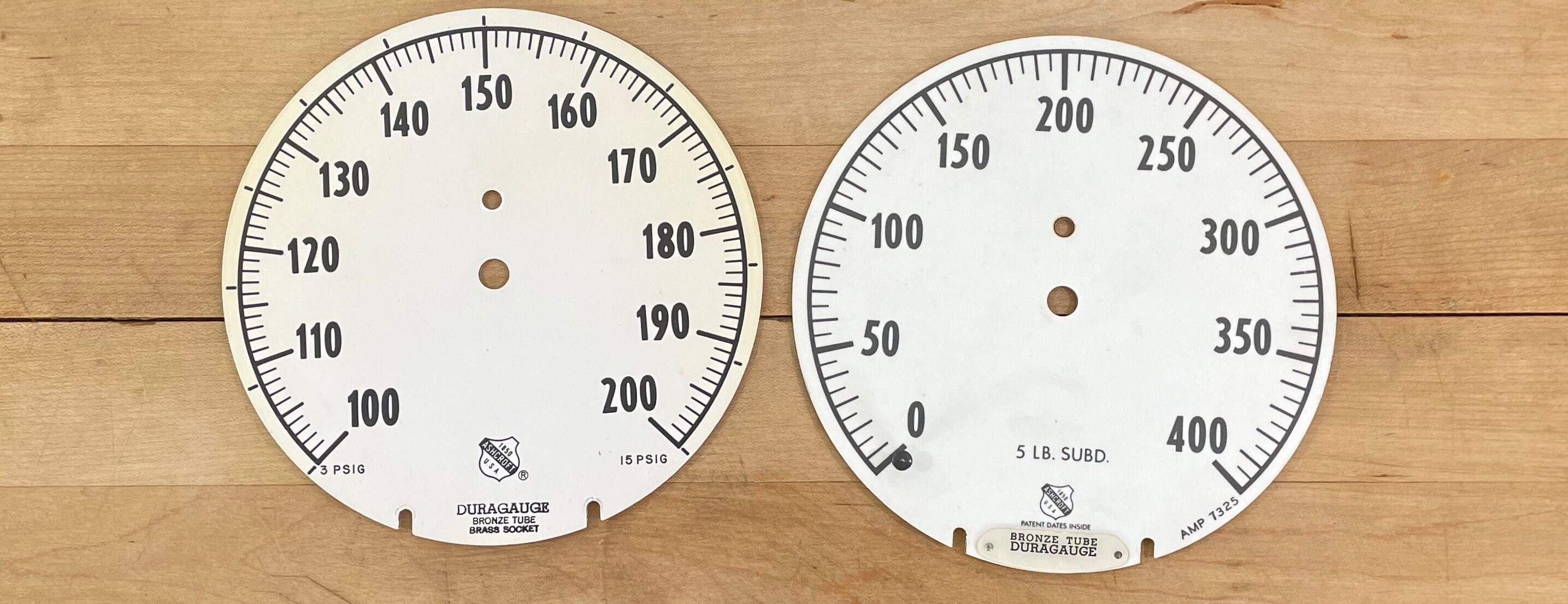 Gauge Face Plates Made of Composite Set of 7, All Included - Etsy