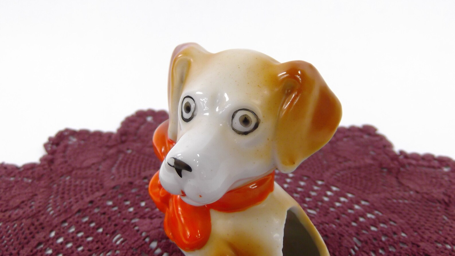 Sitting Hound Dog/beagle Ceramic Figurine/planter Cute Retro - Etsy