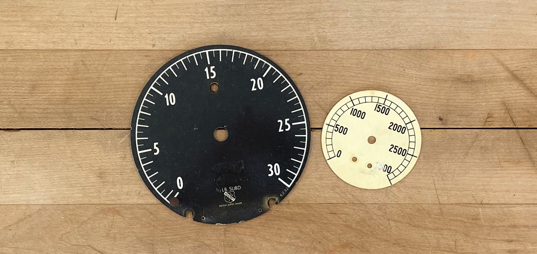 Gauge Face Plates Made of Composite Set of 7, All Included - Etsy