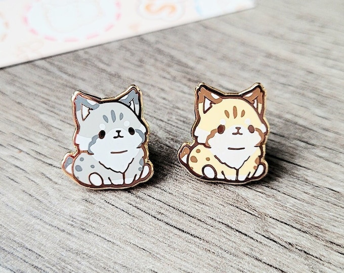 Lynx 0.65 Tiny Pals Mini Enamel Pins Cute Animal Board Filler Adorable ...