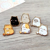 Cat Pin - Etsy