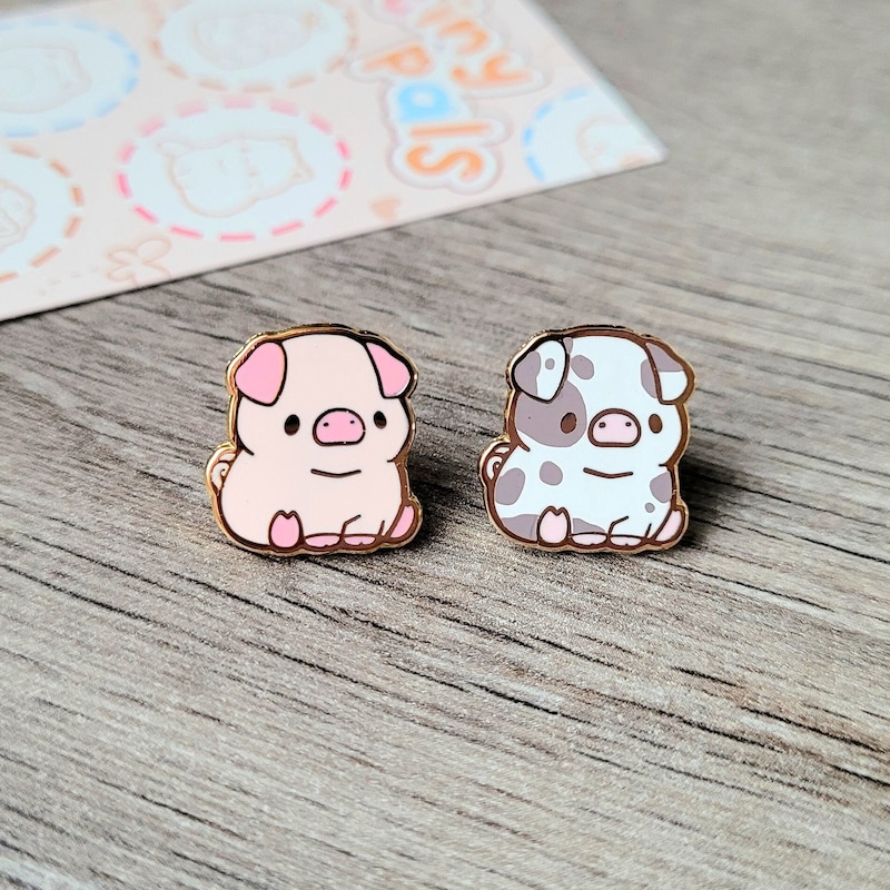 Pig Lapel Pin - Etsy
