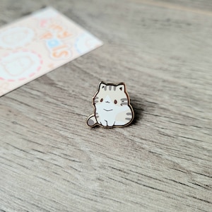 Cat 2 | 0.65" | Tiny Pals Mini Enamel Pins | Cute Animal Board Filler ...
