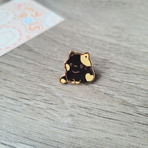 Cat 2 | 0.65" | Tiny Pals Mini Enamel Pins | Cute Animal Board Filler ...