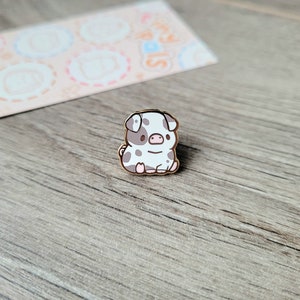 Pig 0.65" | Tiny Pals Mini Enamel Pins | Cute Animal Board Filler ...