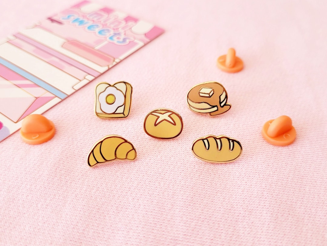 Brunch (A-GRADE) | 0.5" Filler Enamel Pins | Mini Sweets Cute Desserts ...