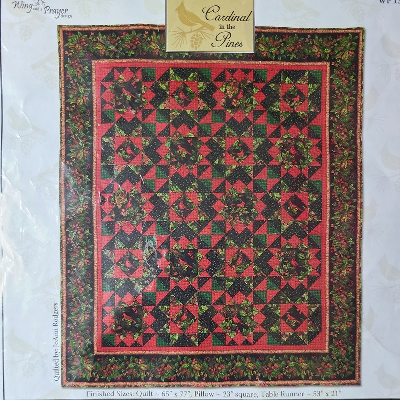 Cardinal Quilt Kit - Etsy