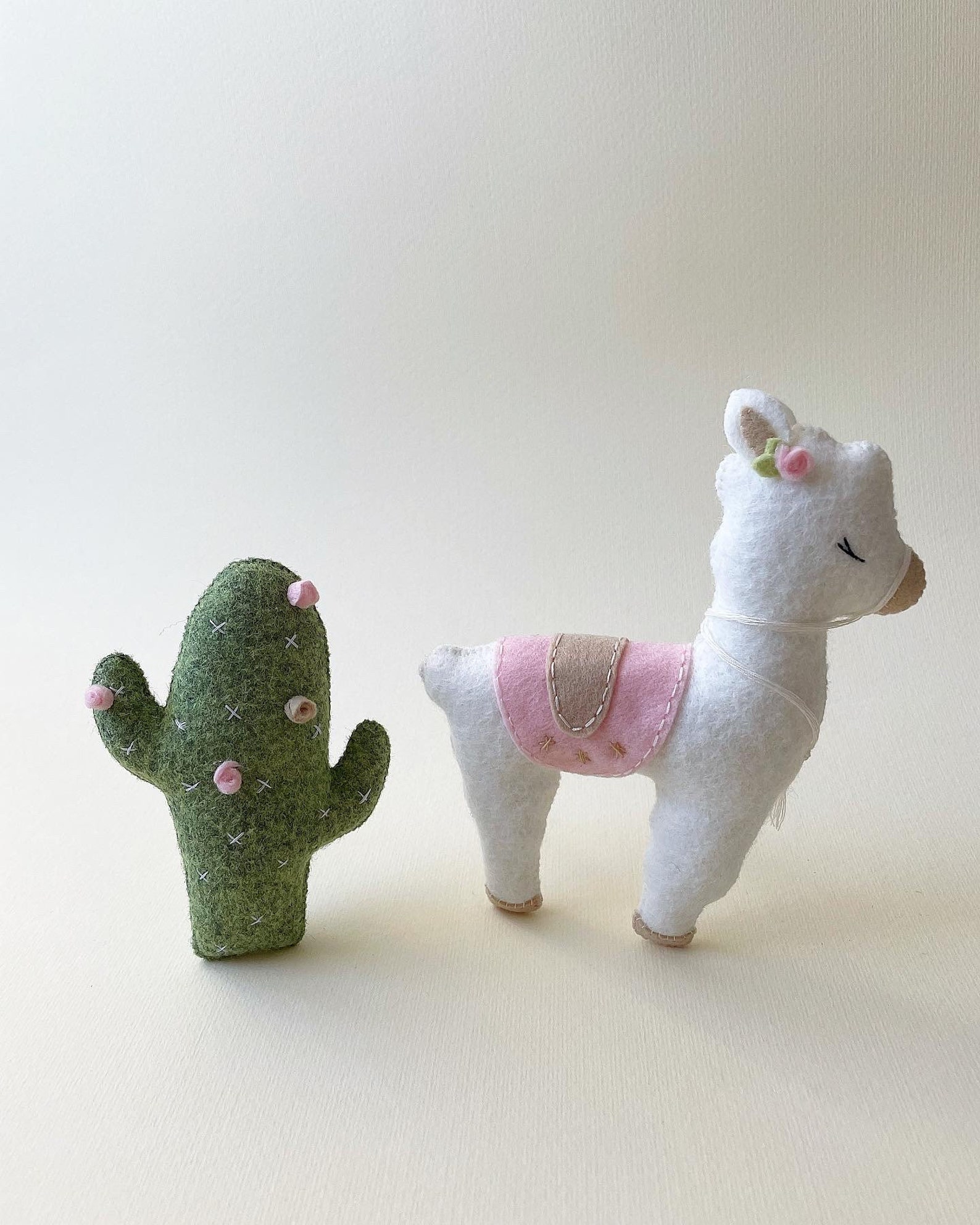 Llama Pattern Felt Pattern Felt Llama Llama Sewing - Etsy