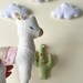 Lama Sewing Pattern, How to Sew Felt Llama Cactus Clouds and Llama PDF ...