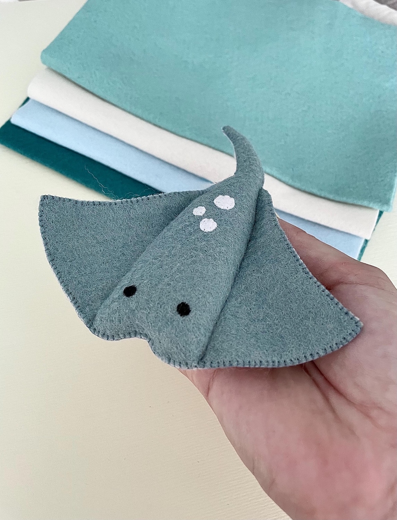Felt Stingray PDF Pattern – Manta Ray Baby Mobile Sewing Tutorial - Etsy