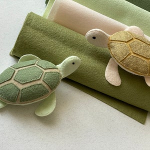 PDF Felt Sea Turtle Pattern | Felt Ornament | Ocean Pattern | SVG PDF ...