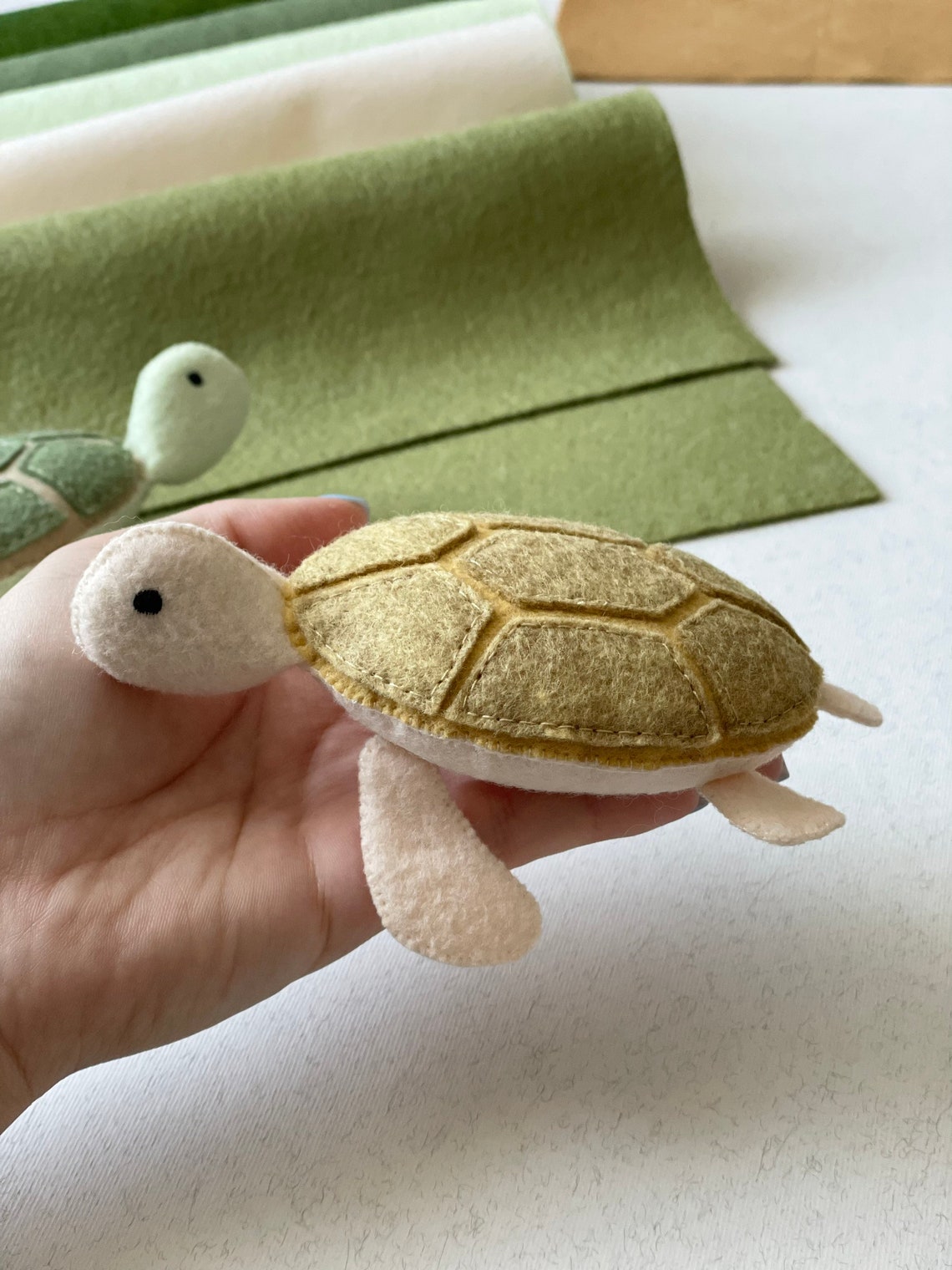 PDF Felt Sea Turtle Pattern Felt Ornament Ocean Pattern - Etsy