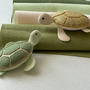 PDF Felt Sea Turtle Pattern | Felt Ornament | Ocean Pattern | SVG PDF ...