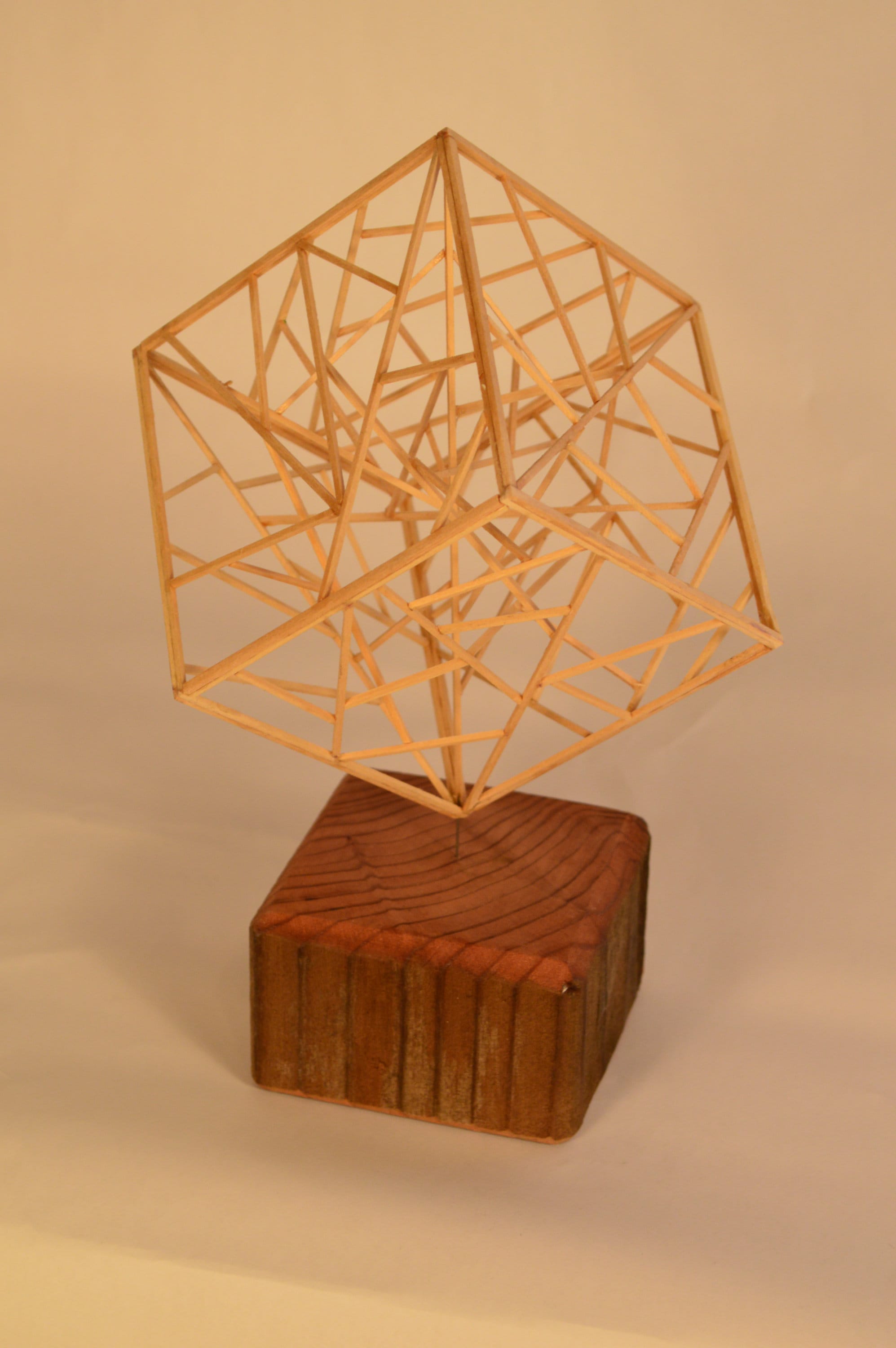 Modern Geometric Sculpture