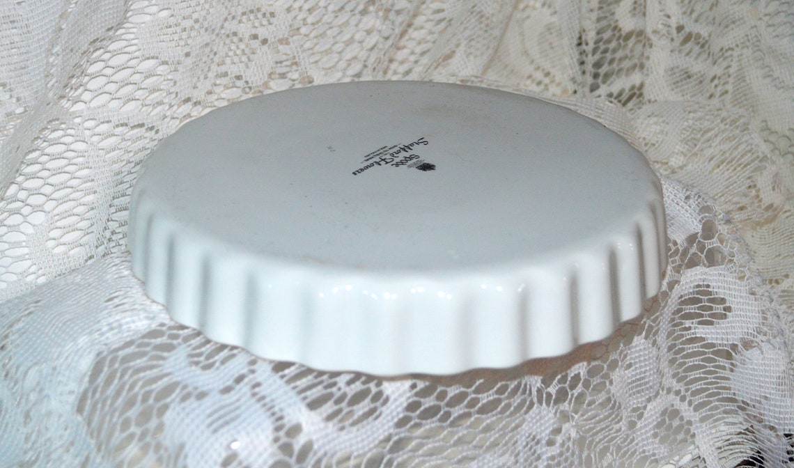 Spode Oven-to-table Quiche Plate, Stafford Flowers - Etsy