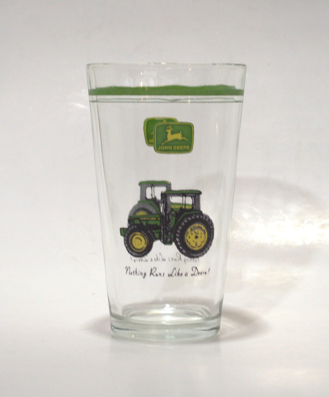 Vintage John Deere Pint Glasses, Set of 4, nothing Runs Like a Deere - Etsy