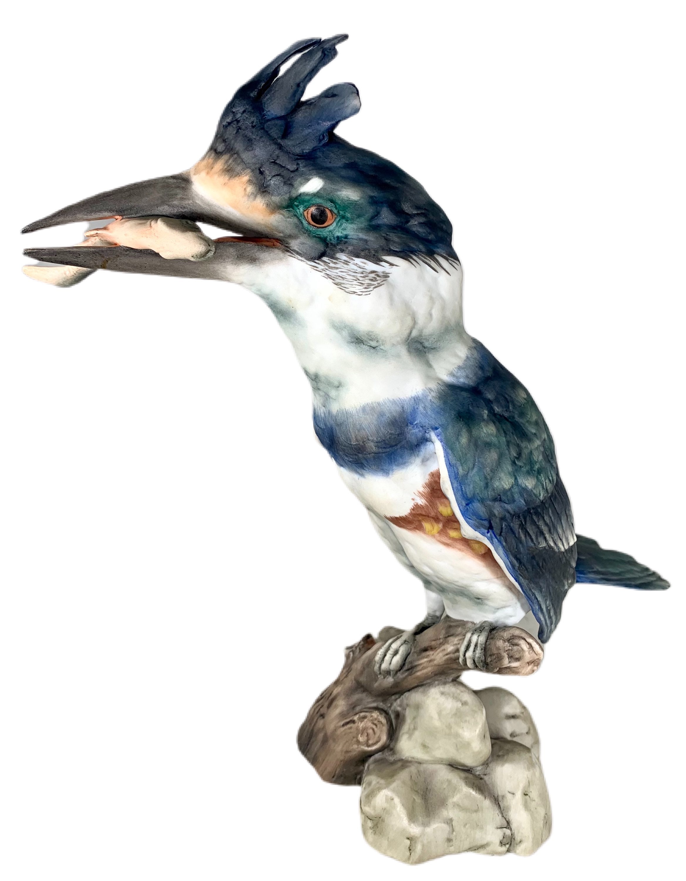 Vintage Kaiser of Germany Porcelain Kingfisher Figurine Statue - Etsy