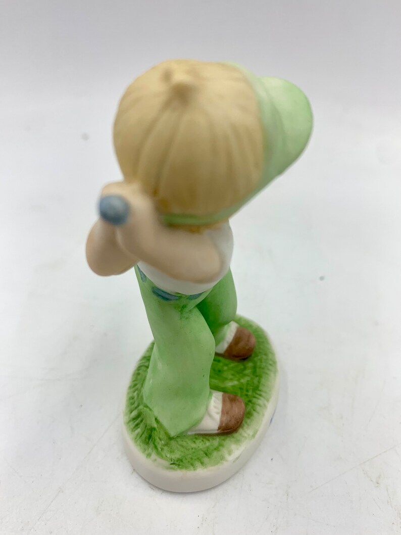 Lefton Christopher Collection May Figurine Golfer 1983 - Etsy