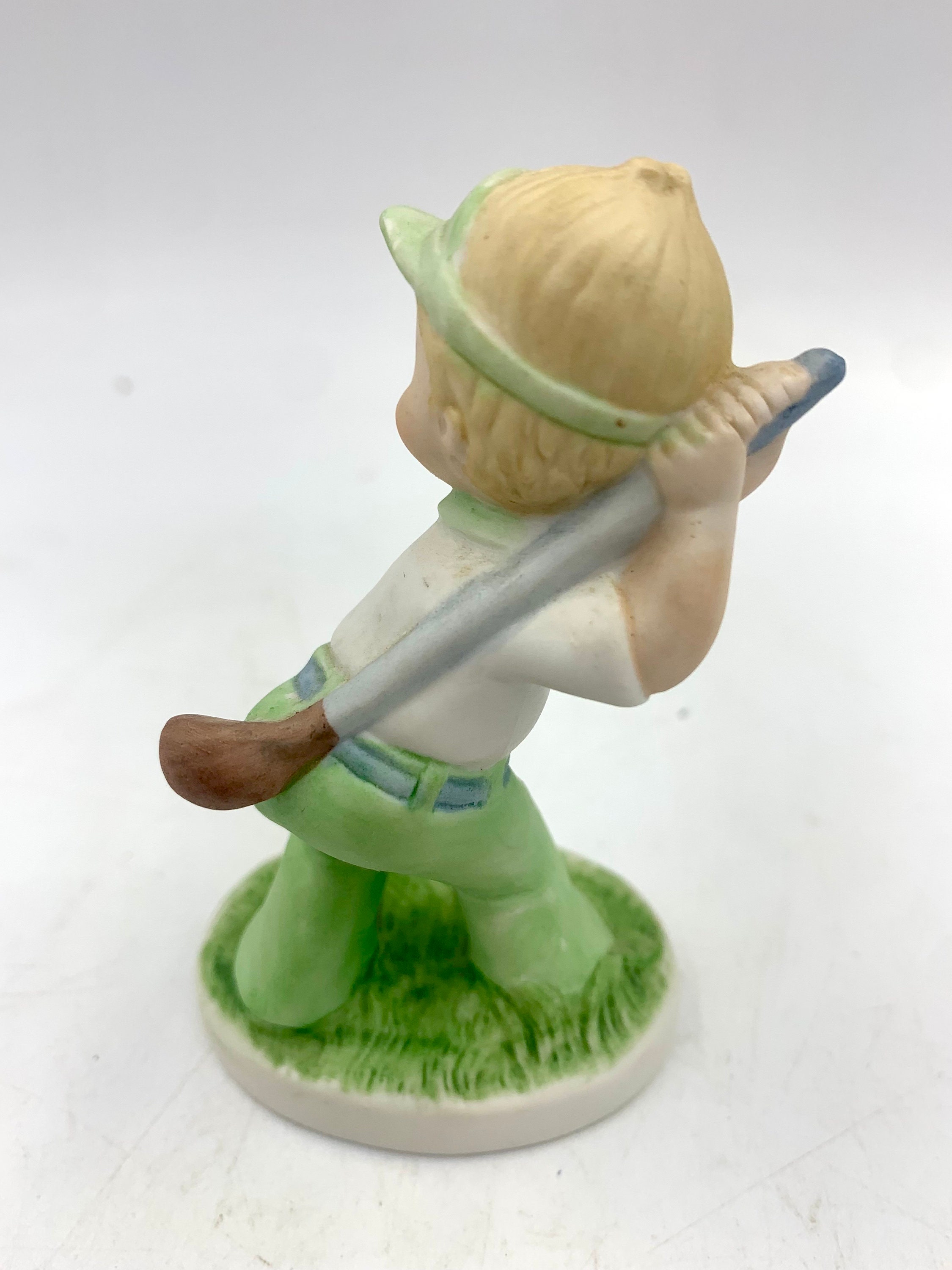 Lefton Christopher Collection May Figurine Golfer 1983 - Etsy