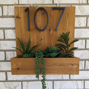 House Number Sign DIY Woodworking Plans PDF Drawing Instructions Cut ...