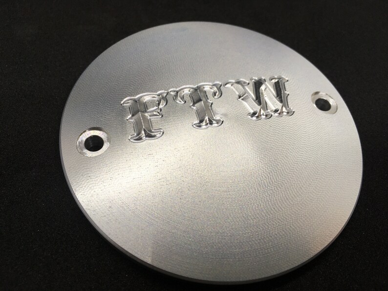 3D Cnc Machined Custom Harley Point & Triumph Primary Covers Engraved ...