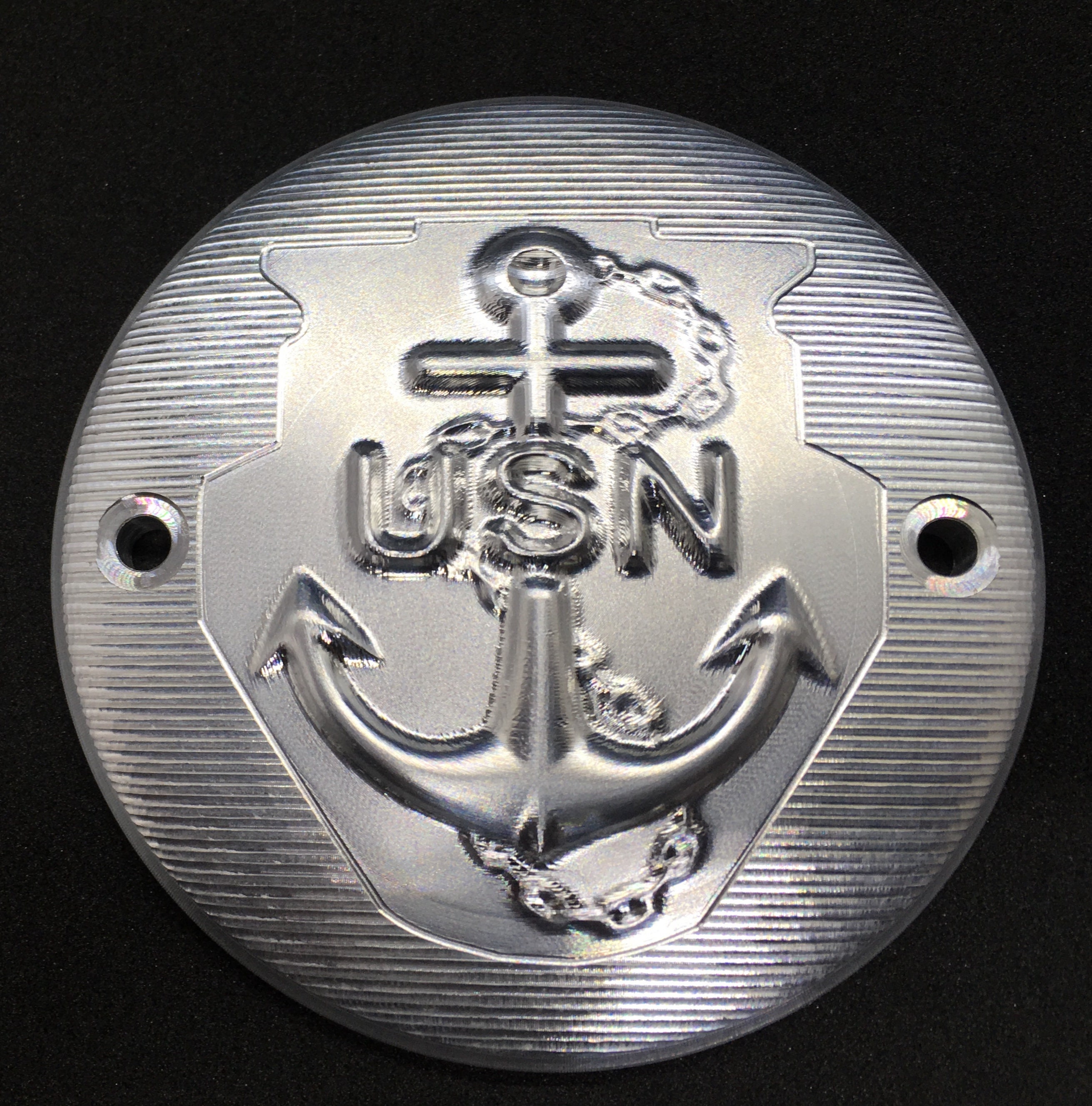 3D Cnc Machined Custom Harley Point & Triumph Primary Covers Engraved ...