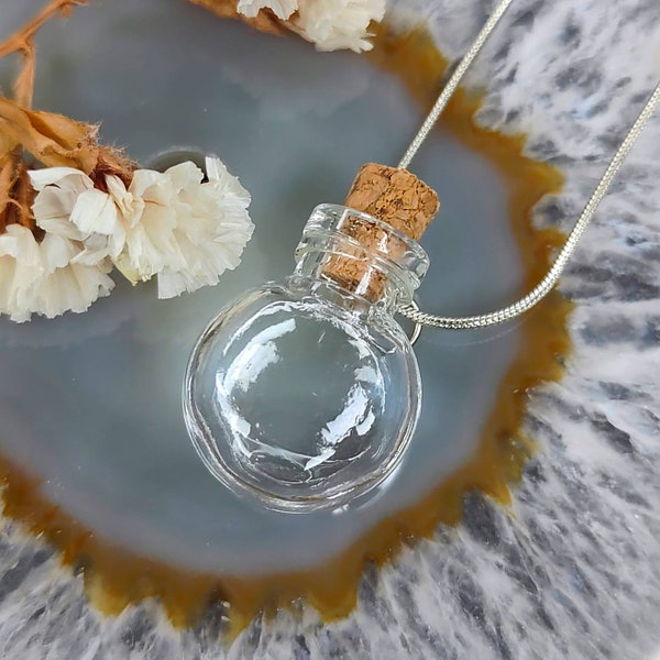 Mini Bottle Necklace - Etsy