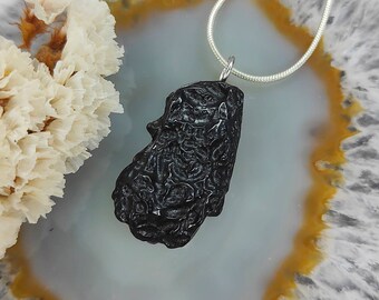 Tektite Pendant - Etsy