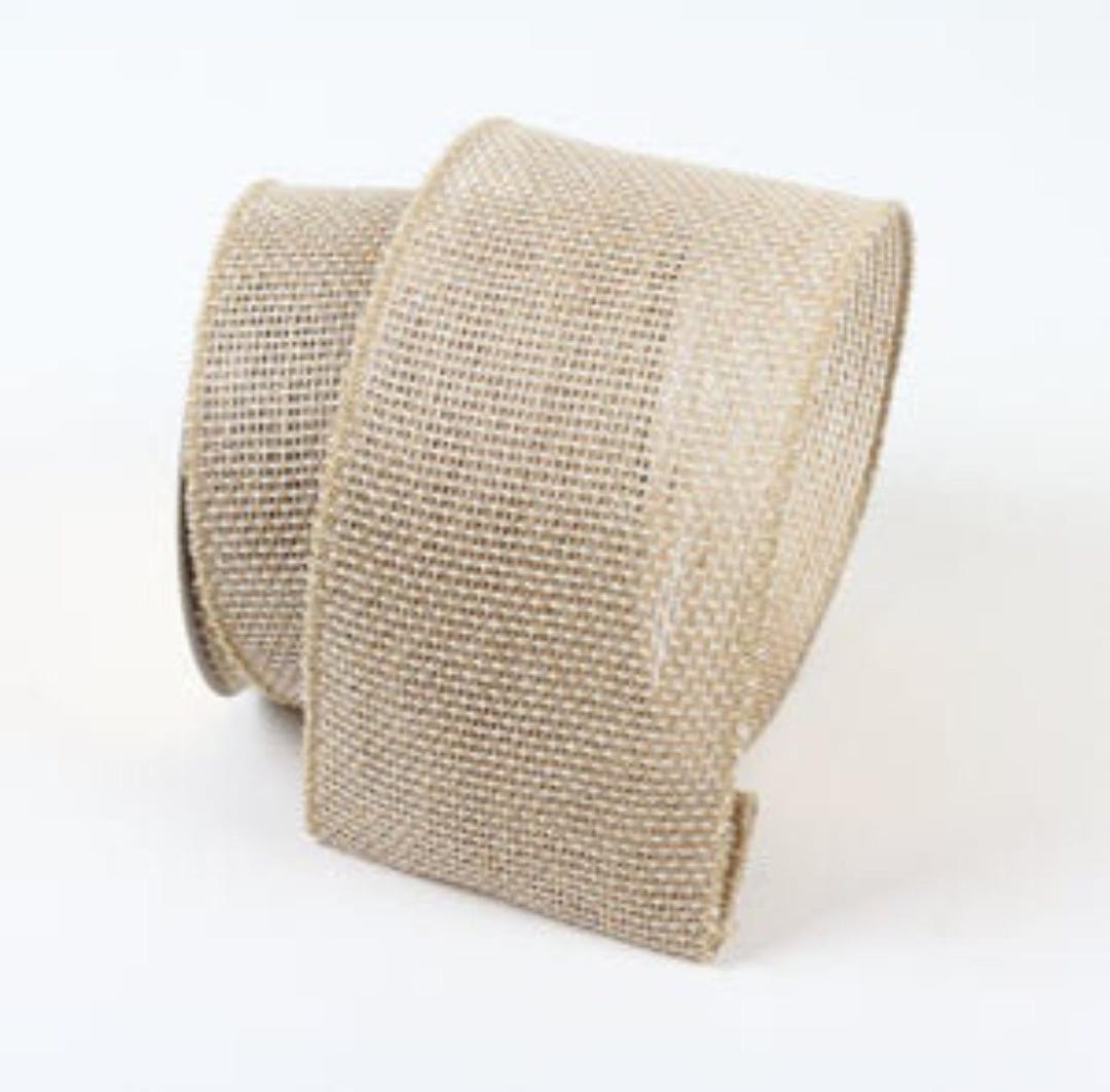 4" Jute Ribbon 10 Yards - Etsy