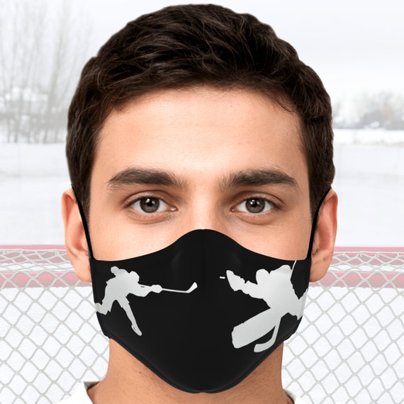 Washable Face Mask For Hockey Fans Reusable Hockey Player | Etsy