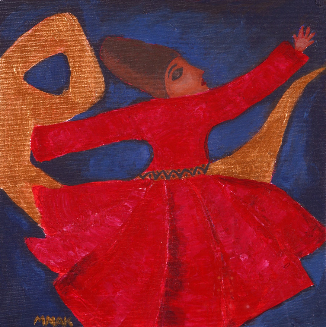 Sufi Red and Gold - Etsy