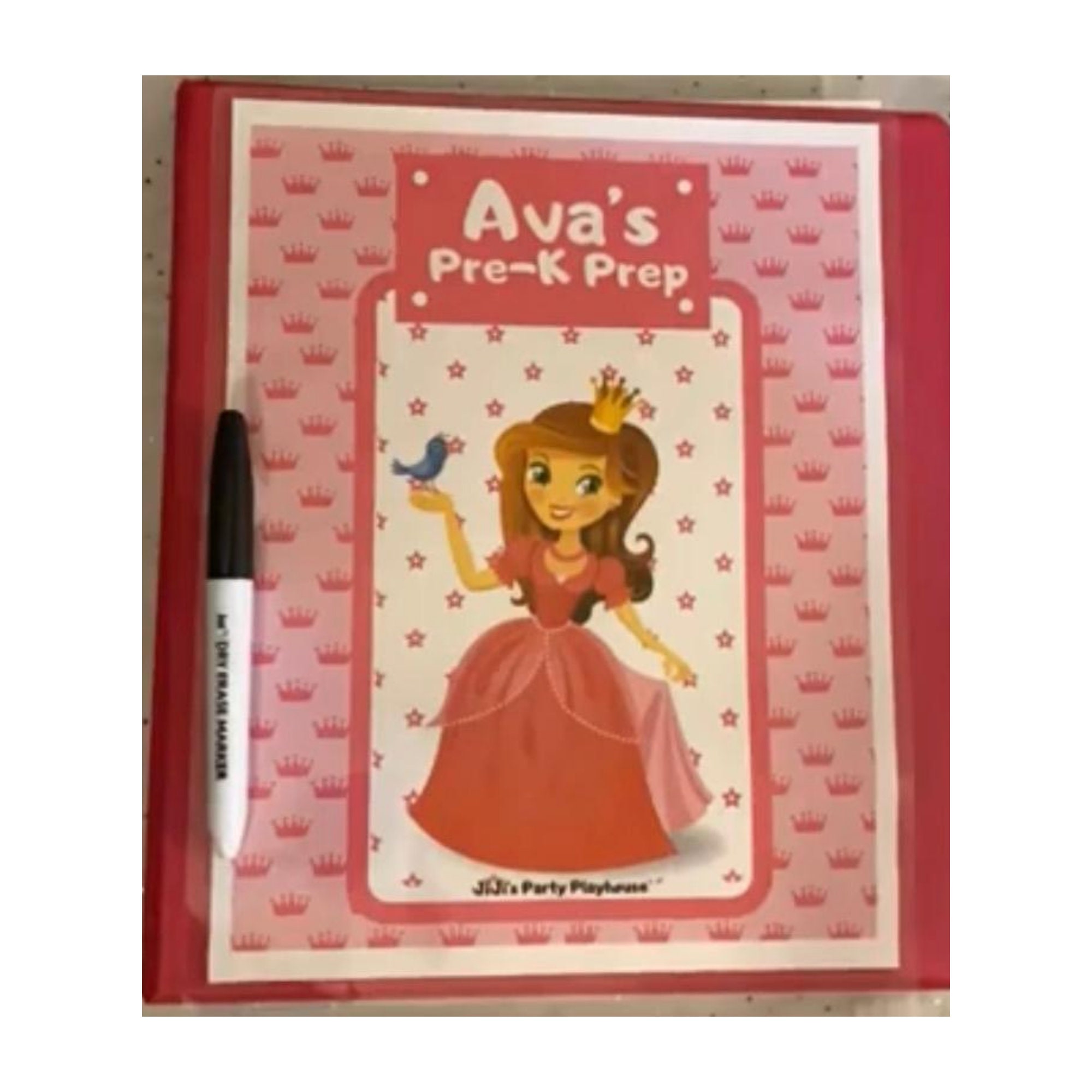 Princess Pre-k Prep Early Education Busy Binder - Etsy