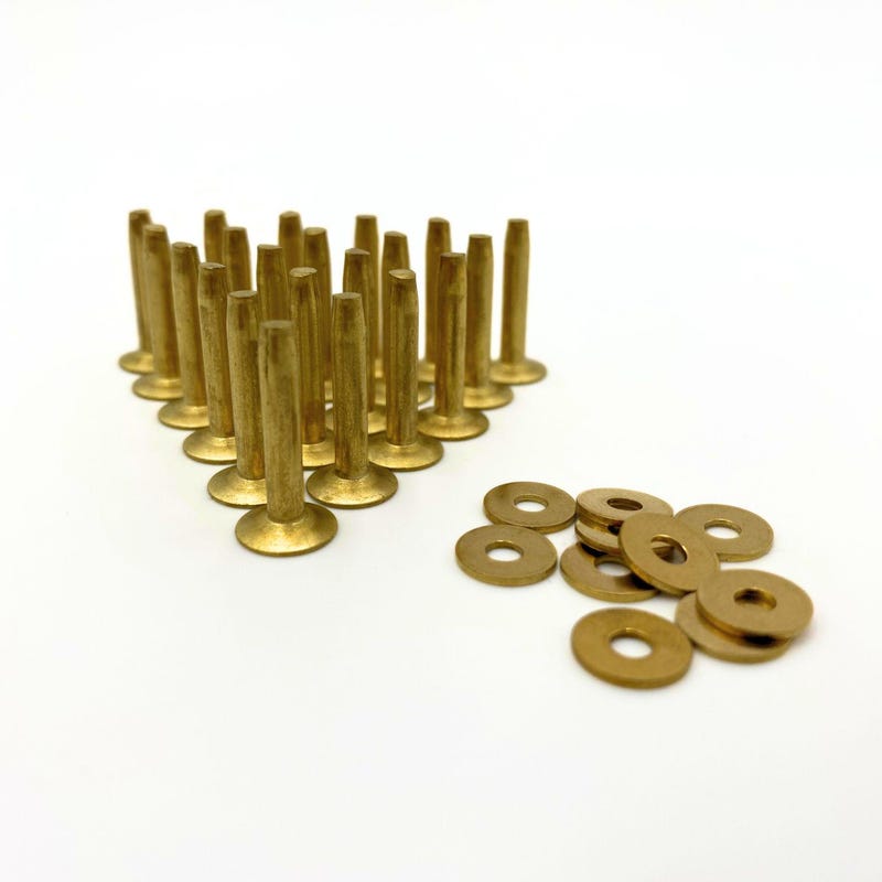 Brass Rivets - Etsy