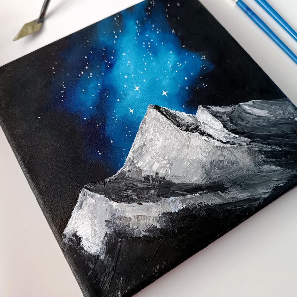 Acotar Decor, Acotar Wall Art, Ramiel Oil Painting Original, Oil ...