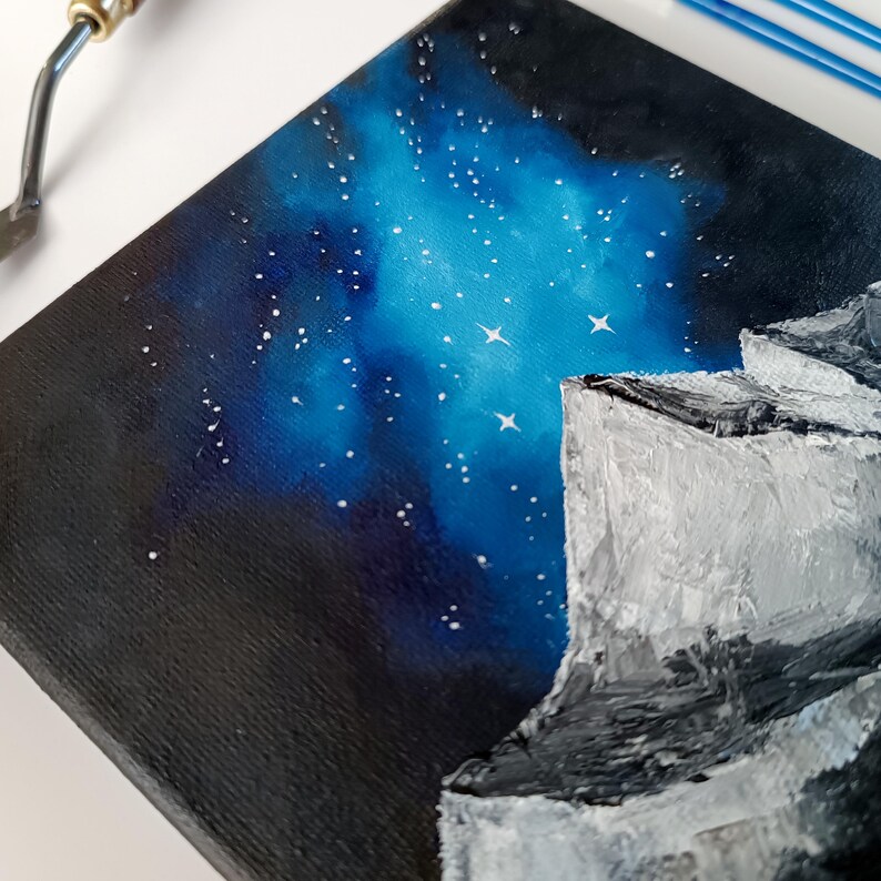 Acotar Decor, Acotar Wall Art, Ramiel Oil Painting Original, Oil ...