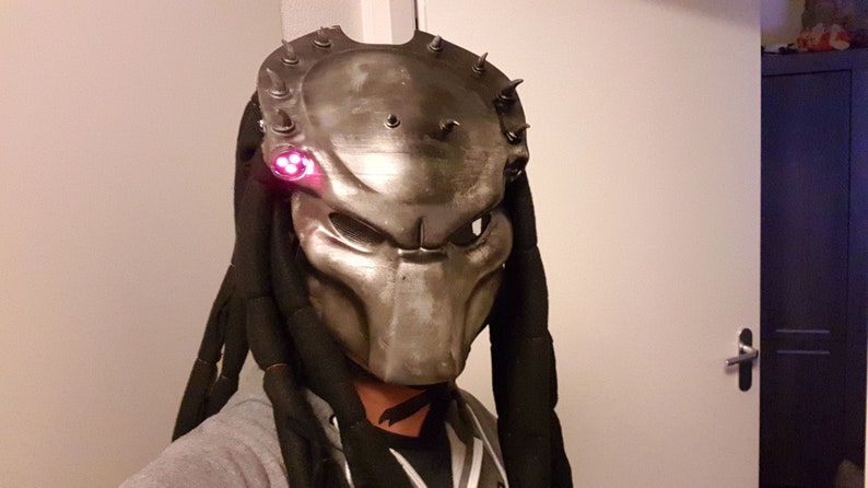 Predator Cosplay Mask (unpainted) - Etsy