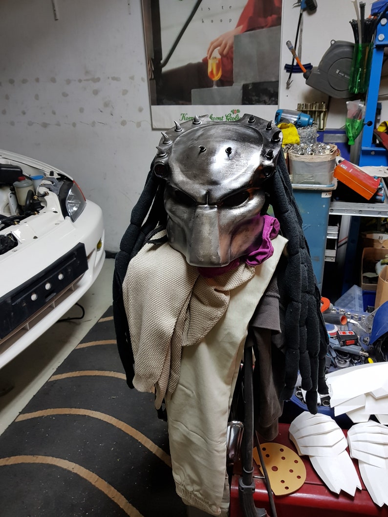 Predator Cosplay Mask (unpainted) - Etsy
