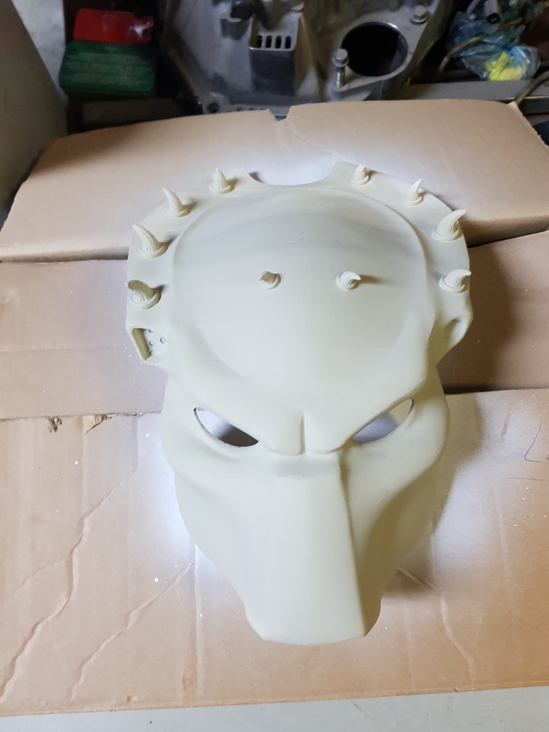 Predator Cosplay Mask (unpainted) - Etsy