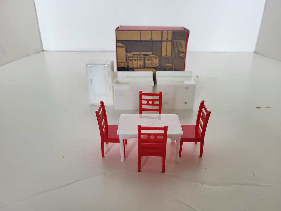 Allied Plastic Dolly's Furniture Kitchen Set - Etsy