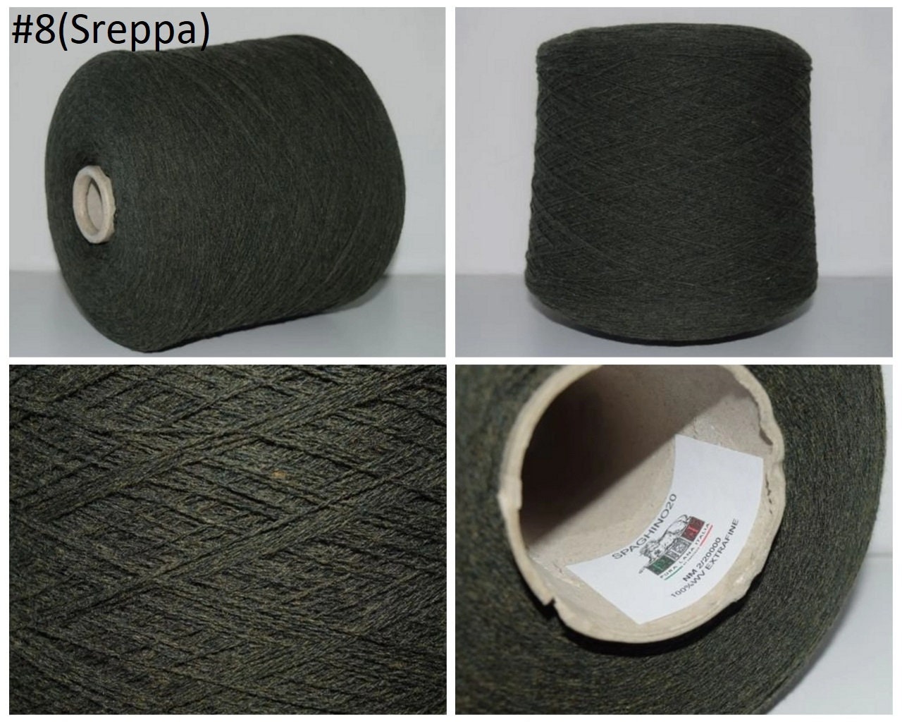 100 Grams 100% Merino Wool Extra Fine,1000 M per 100 Grams, Italian ...