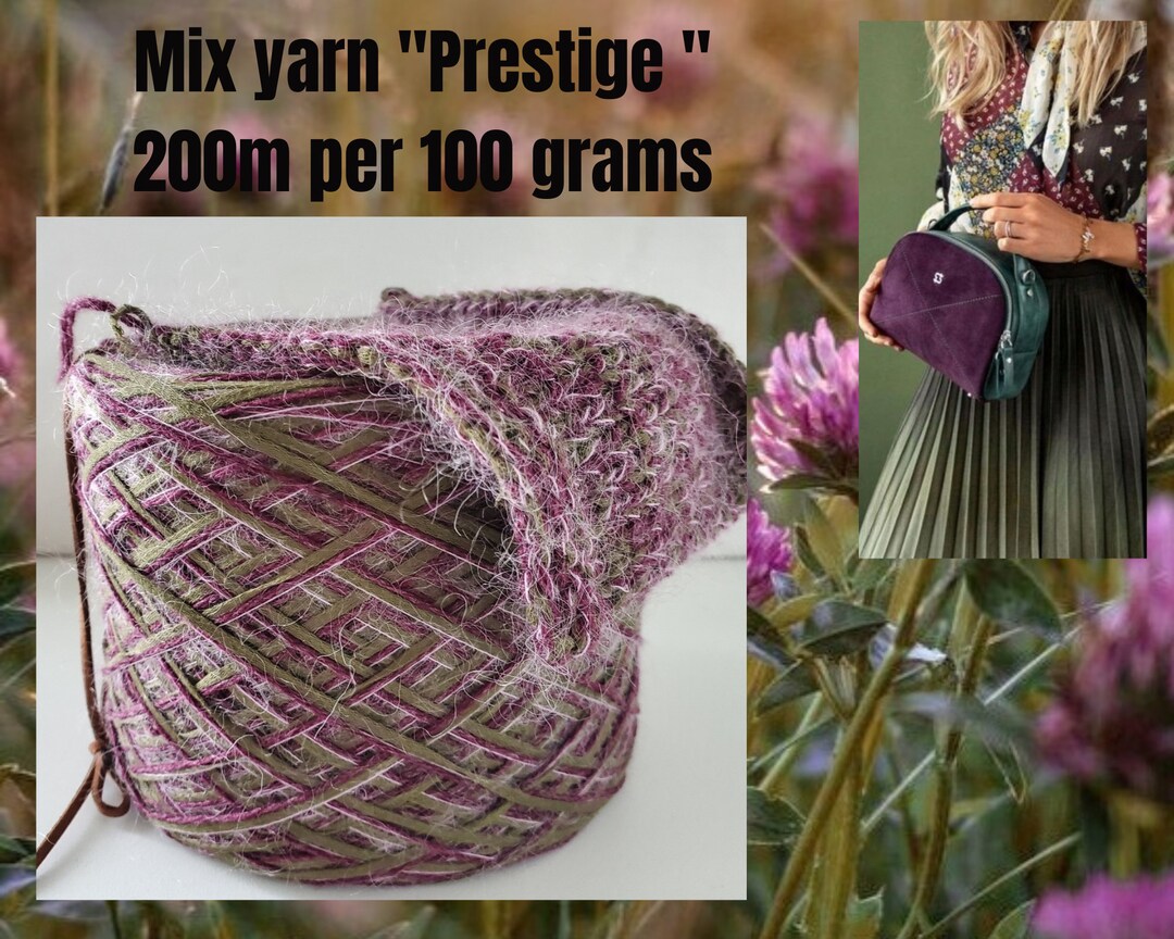 Mix Yarn "prestige", 200 M per 100 Grams, 13.41 USD per 100 Grams ...